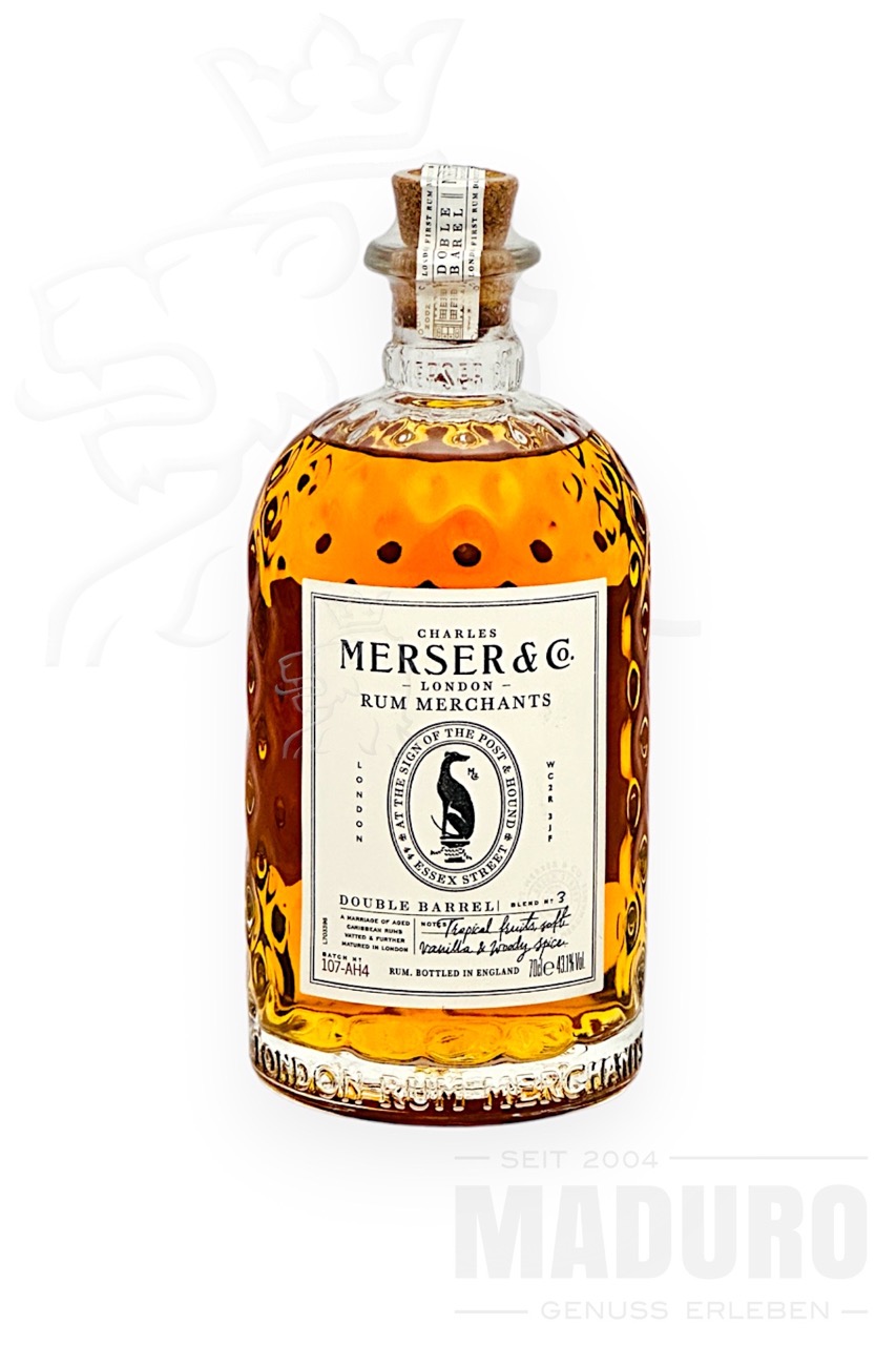 Rum Merser& Co Double Barrel - Maduro